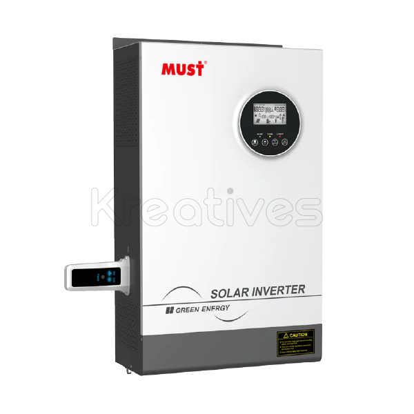 Must 5.2Kva Pro 48V 100A 450VDC Hybrid MPPT Solar Inverter - PV18-5248 Pro