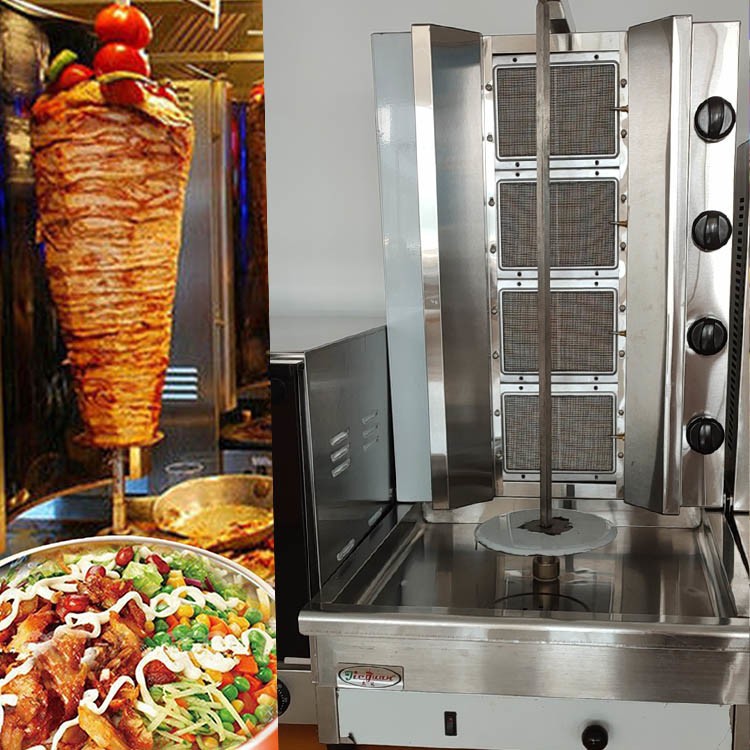 Shawarma Machine Gas 3 Burner