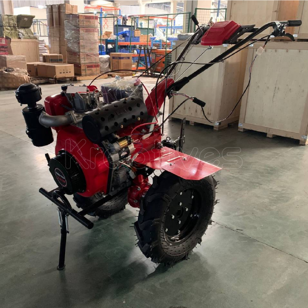 10HP Diesel Walking Tractor Tiller with Accessories HL Power Tiller ...