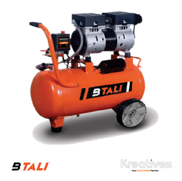 BTALI 25L 8Bar 1HP Silent Electric Air Compressor | Industrial Standard ...