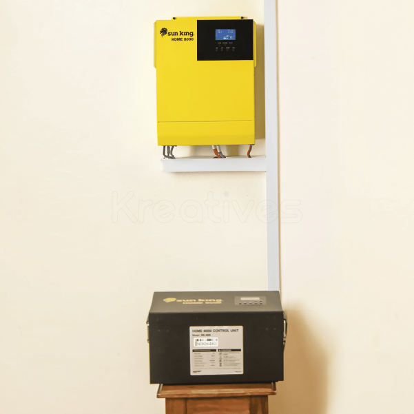Sunking Home 8000 Solar backup (4 x 450W Panel) (including accessories ...